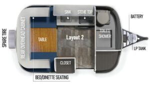 Trailer Layouts - Scamp Trailers