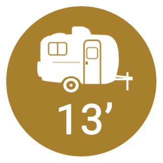 Scamp 13 Fiberglass Lightweight Travel Trailer Camper - Standard Layout ...