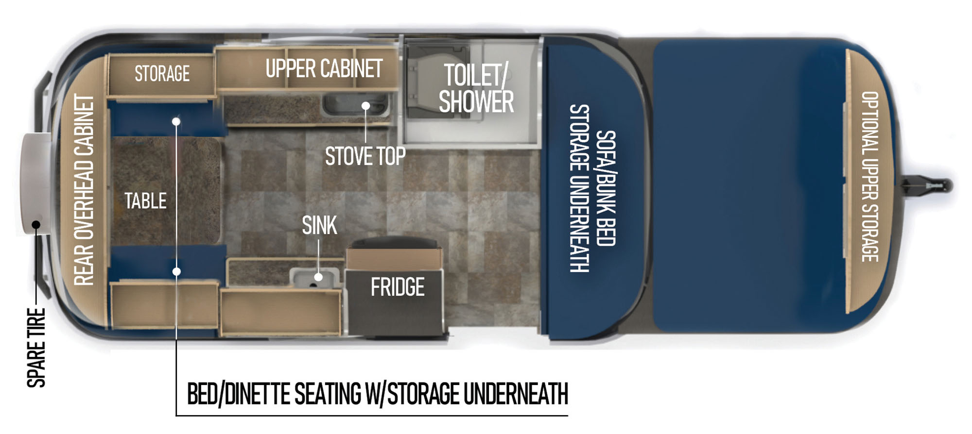 Scamp Lite Fifth Wheel RV Travel Trailers - 5th Wheel Campers - Deluxe ...
