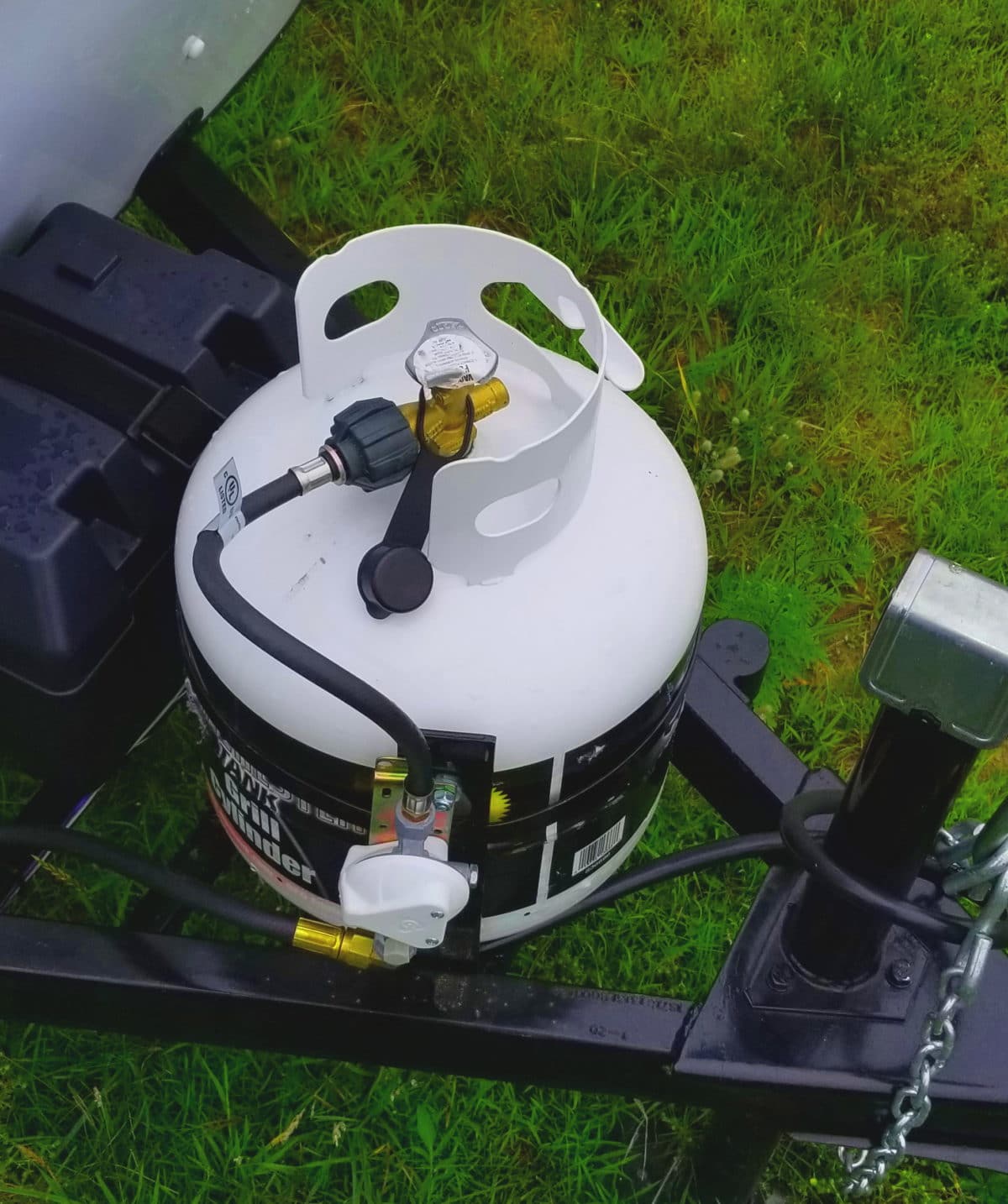 LP SINGLE TANK HOLDER - Scamp Trailers